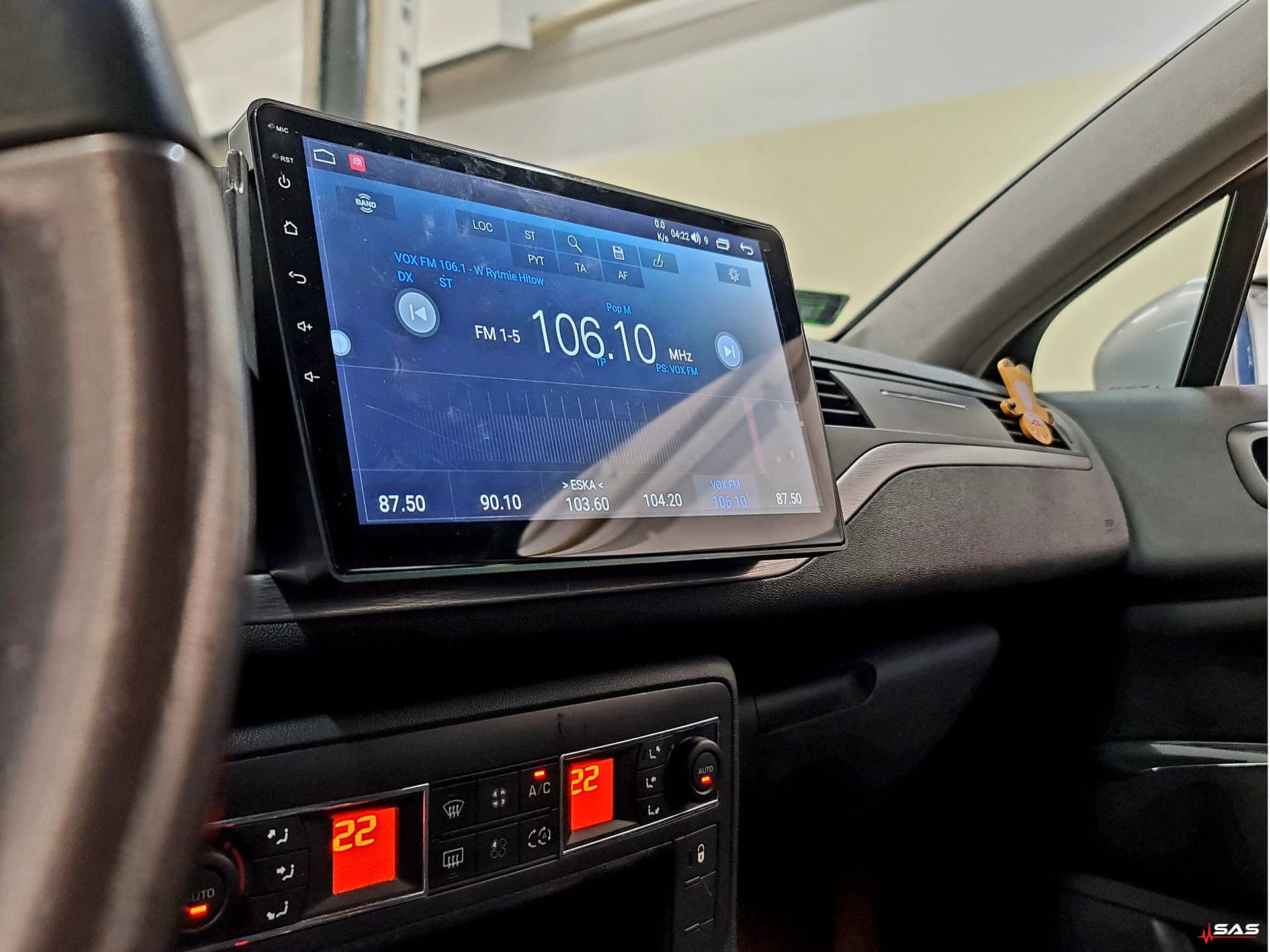 Citroen C5 montaż dedykowanej nawigacji android oraz wideorejestratorów ...